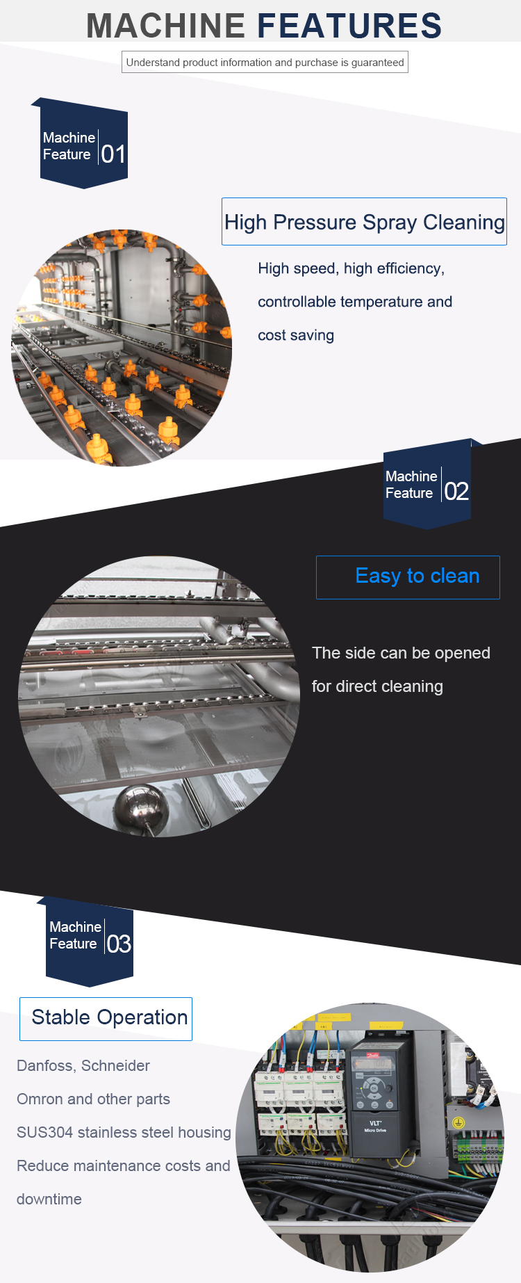 High Spray Washing Cleaning Machine For Plastic Turnover Basket Trays ...