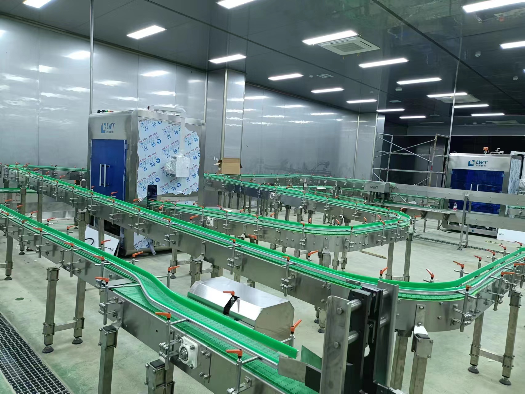 Automatic Custom Plastic Table Top Conveyor Chain For Filling Packaging ...