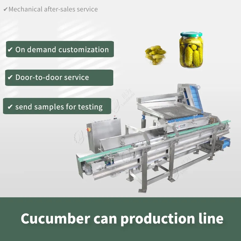 Automatic Canned cucumber Vegetable Cans production line Equipment ...