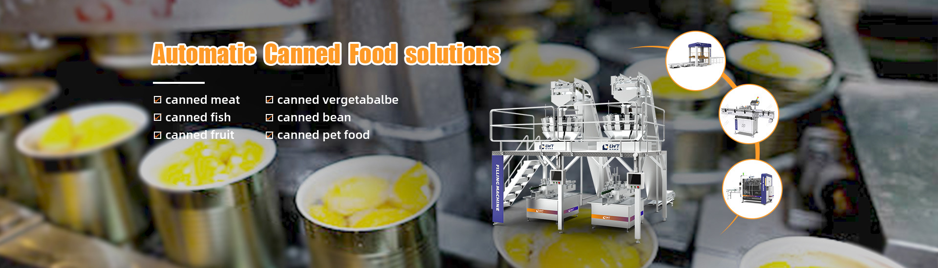 Quality Canned Food Production Line & Filling Production Lines factory ...