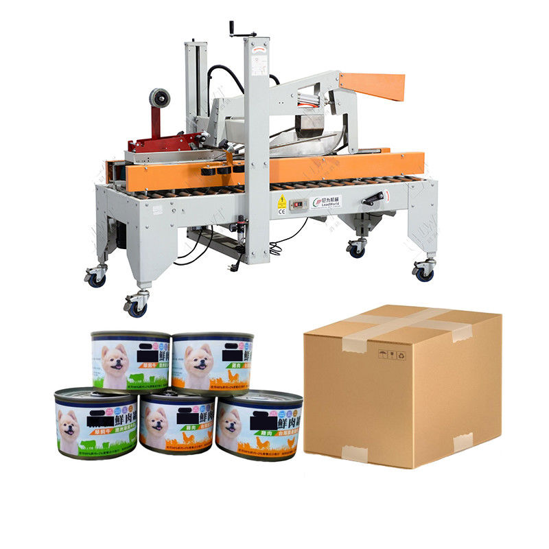 LWT Custom Dog Food Canned Packaging Line Machines Box Taping Machine ...