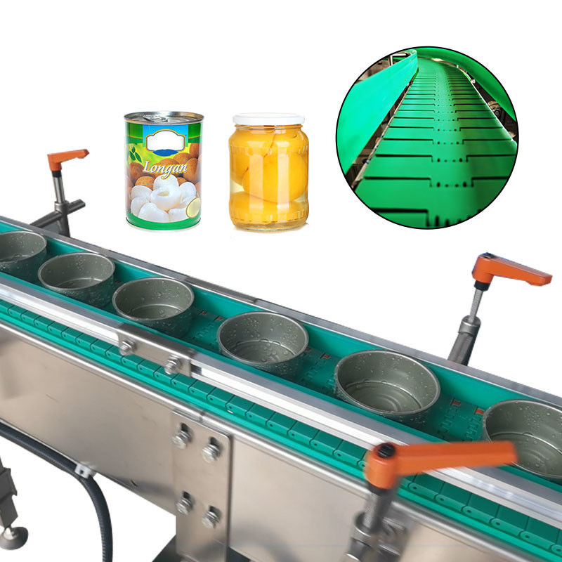Food Industry Packaging Production Line Table Top Chain Belt Conveyor ...