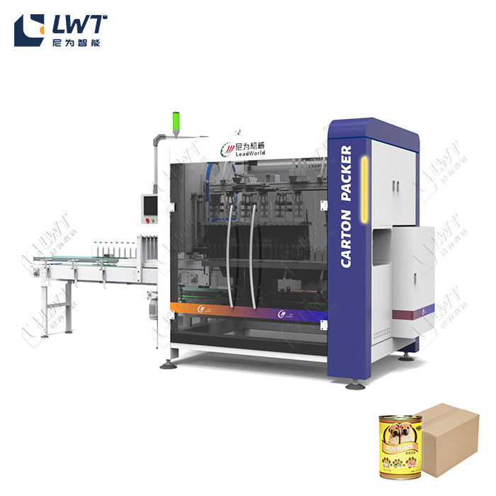 Factory Price Widely Used Canned Food Case Packer Custom Multi Head ...