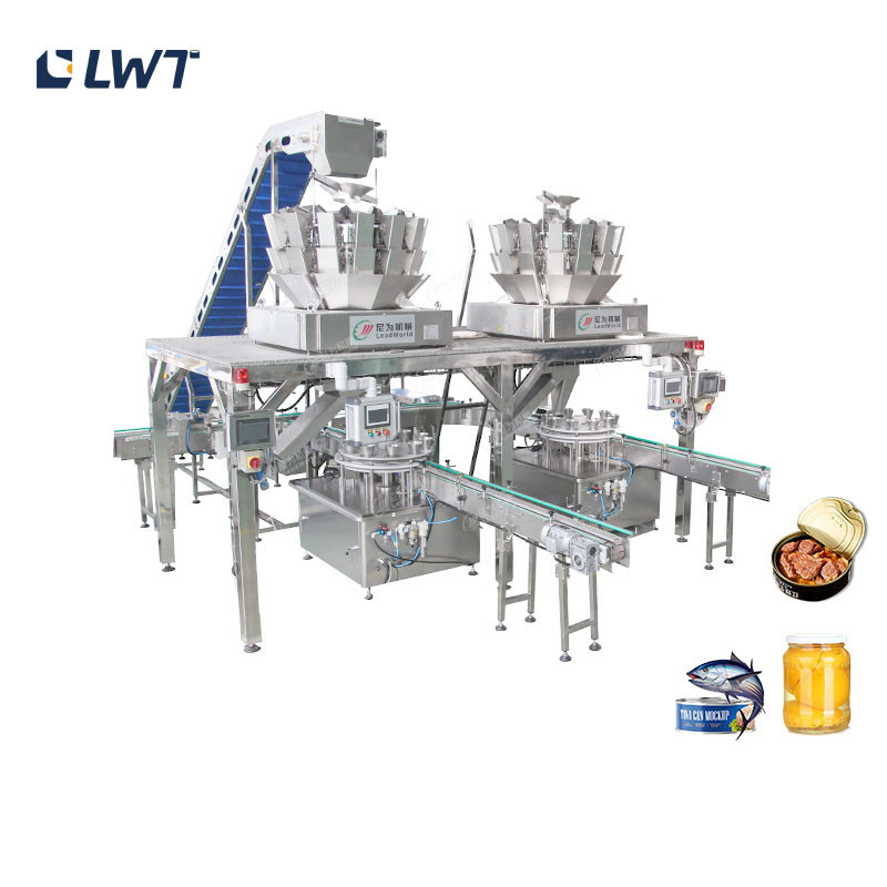 Automatic Sardines Can Filling Machines 1.5KW Power Consumption