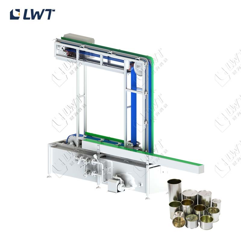 Industrial Grade Tinplate Can Empty Can Washing Machine CE