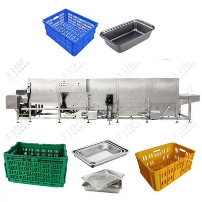 Poultry Plastic Chicken Crate Tray Pallet Cage Slat Washing Machine CE
