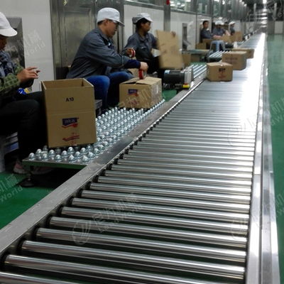 Conveyor Motor Roller System For Belt, Custom Back End Of Line Packing ...